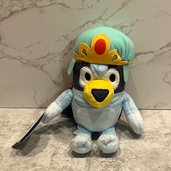 moose toys | Toys | Bluey Friends Princess Bluey Small Plush Stuffed ...